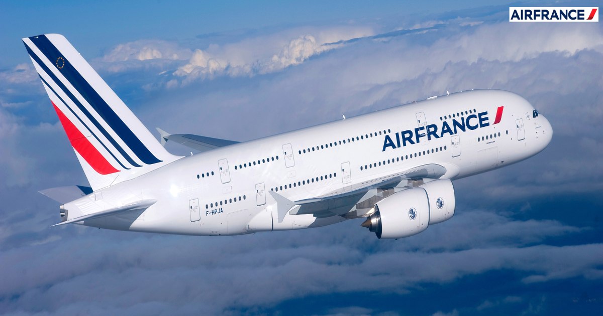 Flyg reguljärt med Air France och Ving