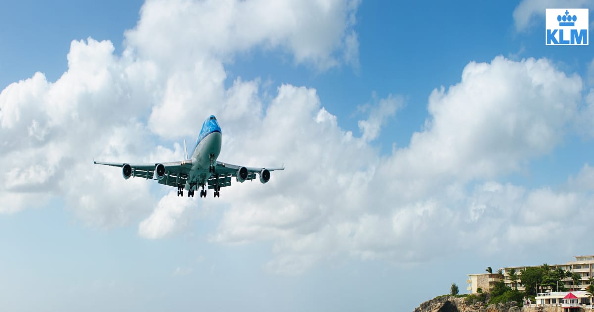 Flyg reguljärt med KLM och Ving